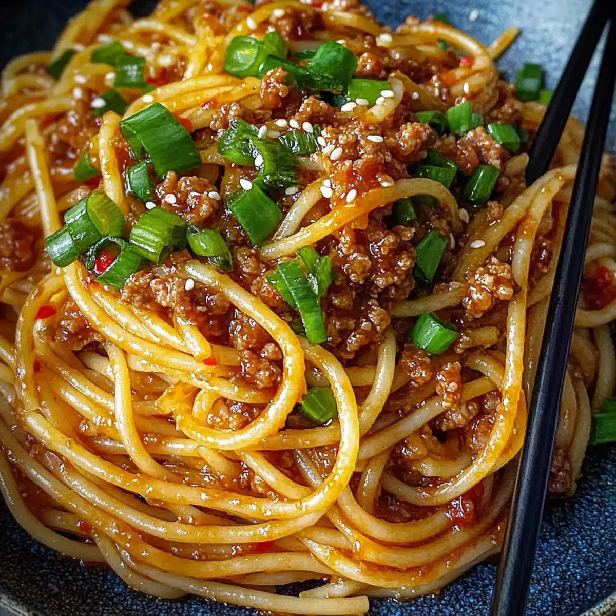 Savory Asian-Style Ground Beef Spaghetti in 30 Minutes – ALFREDO RECIPES